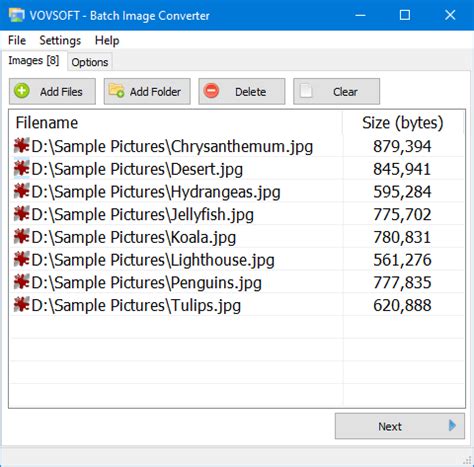 Batch Image Converter For PC Converts Image Formats