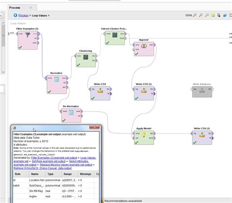 Loop Values Clustering How To Retain The Batch Operator In The Model