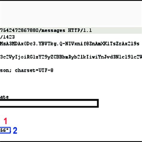 The Request And Response Of The User In Sending A Message In The