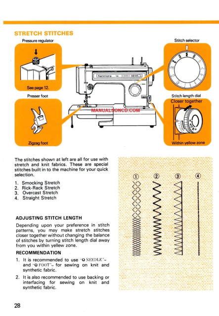 Kenmore 158 1345180 Sewing Machine Instruction Manual Pdf