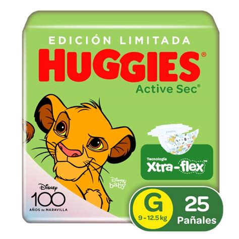 Pañales Huggies Active Dec 3g Disney X25und Tiendas Jumbo