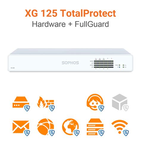 Sophos Xg 125 Totalprotect Bundle Xb1c13sek Enbitcon Systemhaus
