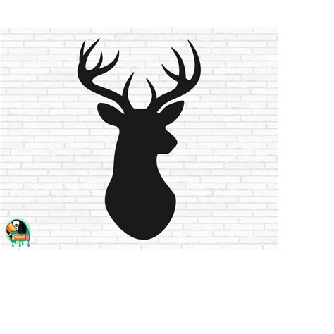 Deer Head Svg Buck Head Svg Deer Hunting Svg Buck Svg De Inspire