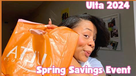 Ulta Haul 2024 Ulta Spring Savings Event Youtube