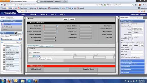Skyvisualeditor Simple Drag And Drop Salesforce Page Creation Youtube