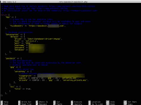 Config File For Smtp Settings Installation Issues Passbolt