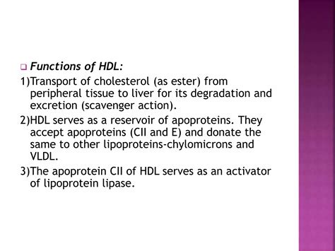 Metabolism Of Lipoproteins Ppt