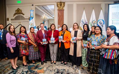 Lanzamiento Oficial Del Plan Nacional De Acción De Género Y Cambio