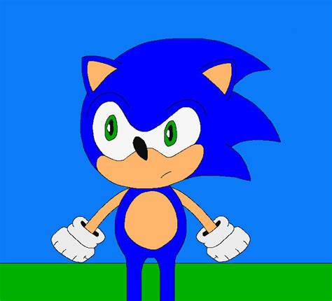 Sonic Confused By Shadowprime55 On Deviantart