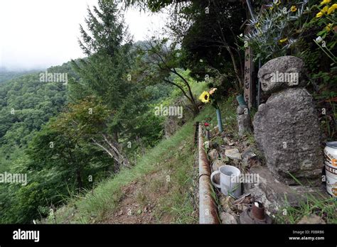 On The Ridge Of Mt Osutaka Japan 12th Aug 2015 Bereaved Families