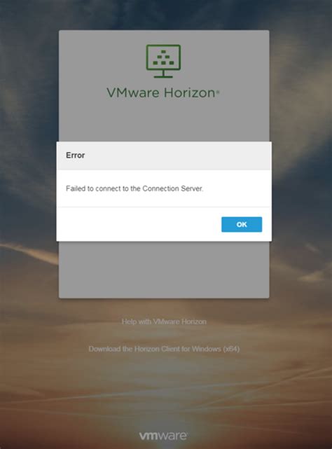 Horizon View Blast Error In Chrome Browser Peppercrew