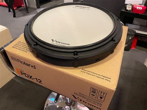 Roland Pdx 12 Dual Trigger Mesh Snare Tom Pad Hobbies And Toys Music