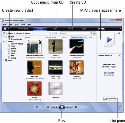 Run Windows Media Player Dummies