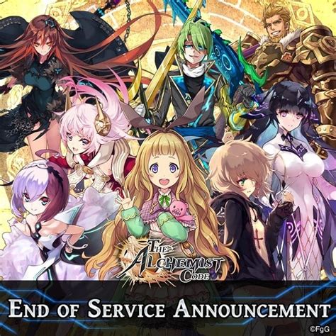 The Alchemist Code Shuts Down Global Server On March 31 Rqooapp