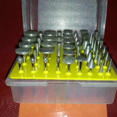 Jual Mata Bor Intan Ukir Mini Gerinda Set 50 Pcs Jakarta Utara