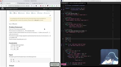 atcoder beginner contest 367 in clojure youtube
