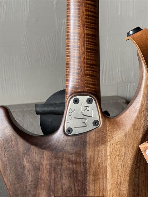 Electric Guitar Body Close Up