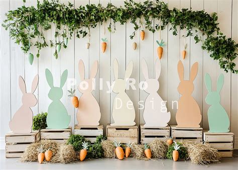 Avezano Easter Turnip Party Photography Backdrop By Polly Ro Design