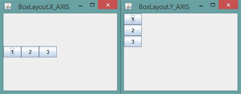 Una Taza De Java Gestores De Diseño Boxlayout Y Cardlayout