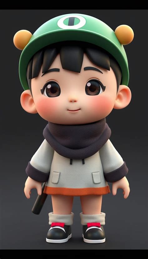 Design Cute Chibi Character Models Rigging Animations And Realistic Designs By Herkimert