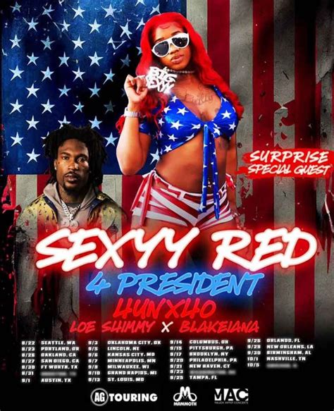Hit The Campaign Trail With Sexyy Red The 2024 Sexyy Red 4 President