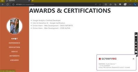 Shruti Kumari On Linkedin Bharatintern Webdevelopment Internship Portfolio Intern2023