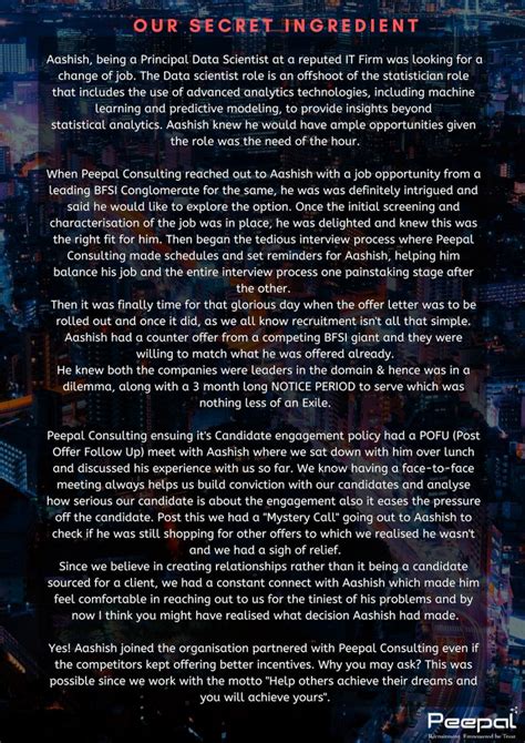 Shruti Murthy Posted On Linkedin