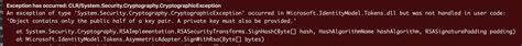 Rsa Importrsaprivatekey Not Working Issue Dotnet Runtime