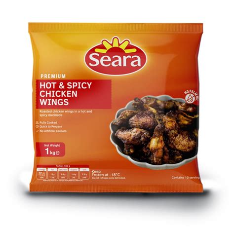 Hot And Spicy Marinated Chicken Wings Whs 02 Seara International