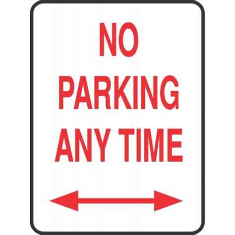 No Parking Anytime Sign Traffic And Transport Signs Shop Safety Signs