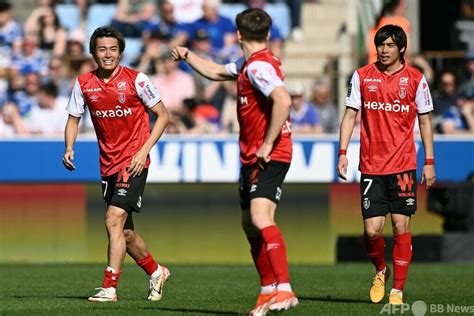 中村敬斗が伊東純也のクロスから得点 スタッド・ランスは逆転負け 写真10枚 国際ニュース：afpbb News