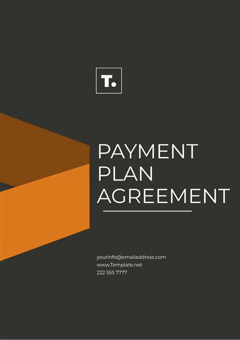 Free Payment Plan Agreement Template Edit Online And Download
