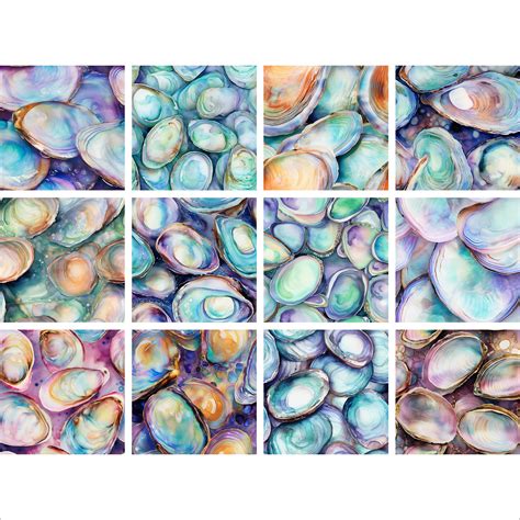 12 Seamless Abalone Shell Backgrounds Digital Paper Patterns For 12 Seamless Abalone Shell Backgrounds Digital Paper Patterns For