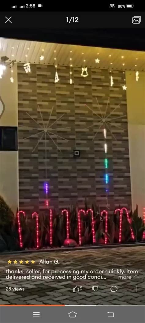 Auoyo Firework LED Strip Lights Dream Color Lamp Christmas Lights RGB