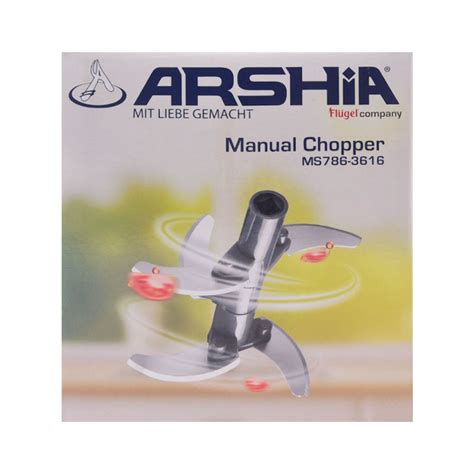 Vegetable Chopper Arshia Ms786 3616 Al Fatah