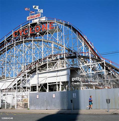 Cyclone Roller Coaster Photos And Premium High Res Pictures Getty Images
