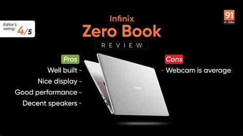 Infinix ZERO BOOK review: a handy companion for most | 91mobiles.com