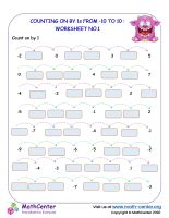 Counting Negative Numbers Worksheets Math Activities