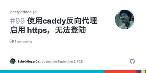 使用caddy反向代理启用 ，无法登陆 · Issue 99 · Jeessy2ddns Go · Github