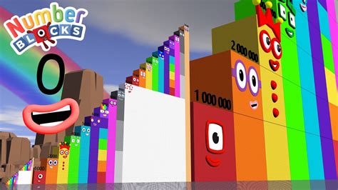 Numberblokcs Step Squad Zero To Million Standing Tall Numberblocks Number Pattern Youtube