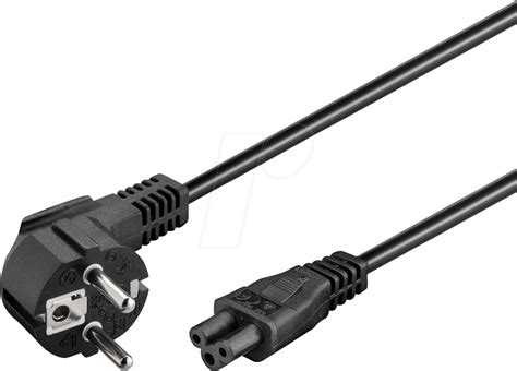 Goobay 44877 Netzkabel Schutzkontaktstecker Gew 3 M Schw C5 Bei