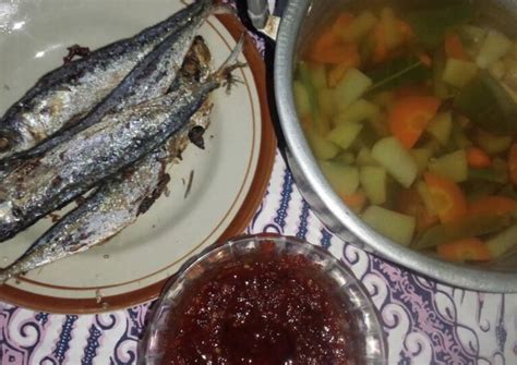 Resep Sayur Asem Pindang Goreng Serta Sambal Terasi Kekinian