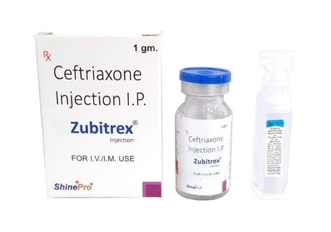 Ceftriaxone 1gm Vials At Rs 60 Vial Ceftriaxone Injection In