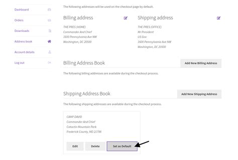 woocommerce address book plugin billing and shipping