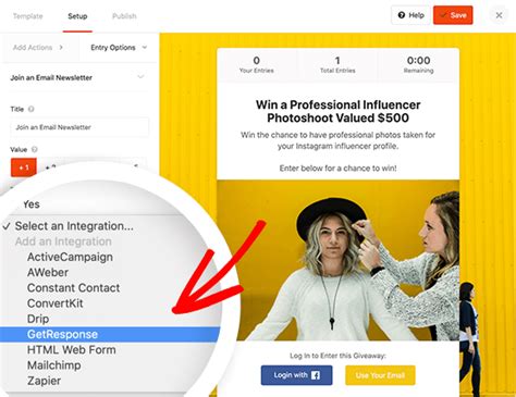 NEW GetResponse Integration For RafflePress Explode Your List