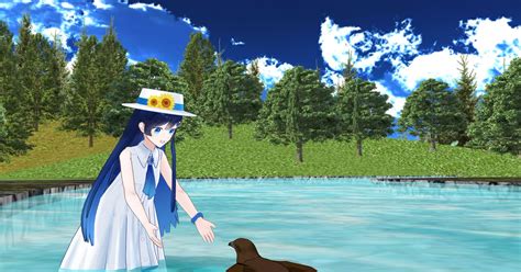 Mmd 川に落ちてしまったトビを助ける双葉湊音 猫フランのイラスト Pixiv