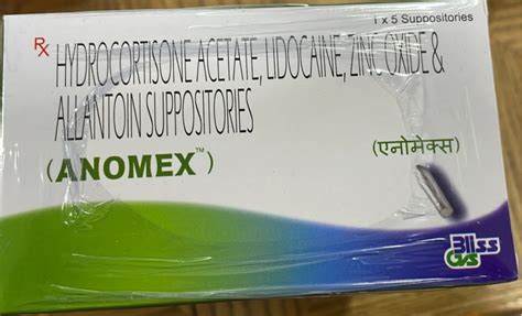 Anti Hemorrhoidal Suppositories At ₹ 64pack In Vasai Id 2850486377462