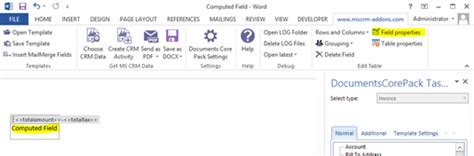 Newsmscrm Blog “insert Computed Field” Formatting
