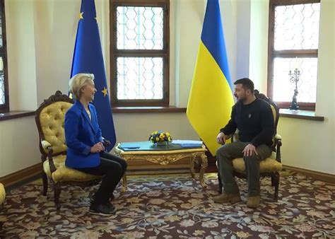 Зеленський зустрівся з президентом Єврокомісії