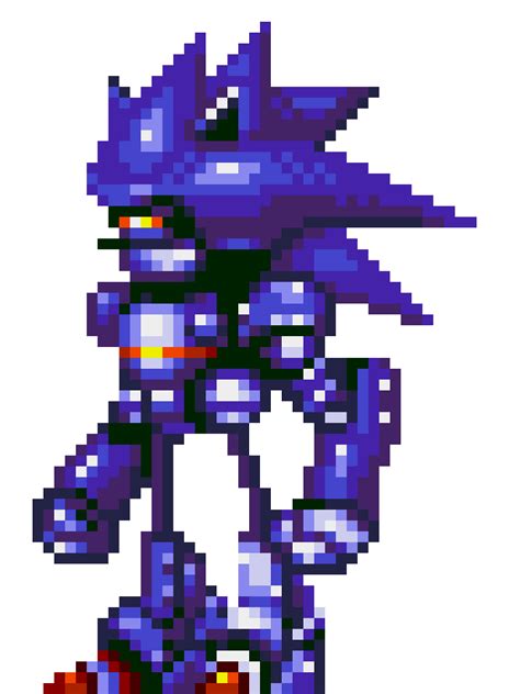 Semi Super Mecha Sonic Sprites